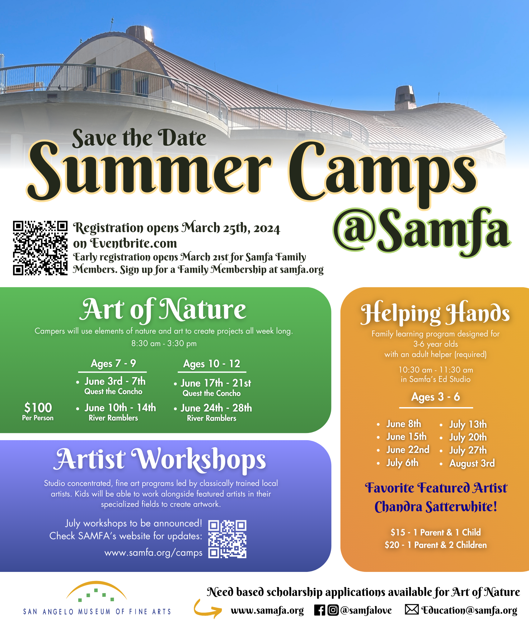 Education at SAMFA :: San Angelo Museum of Fine Arts
